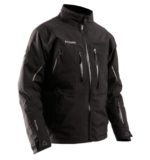 TOBE Iter V2 Jacket jet black - Lindroths MotorShop webbutik